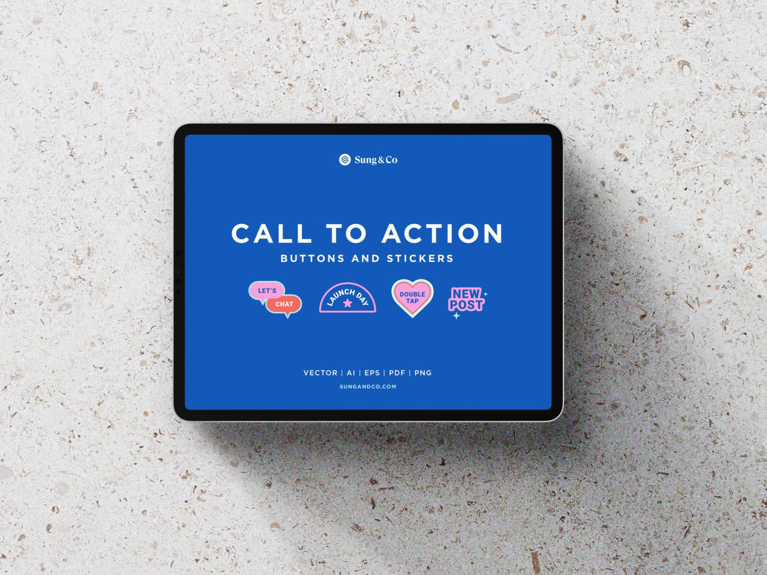 Call to Action (Fun) Digital Stickers