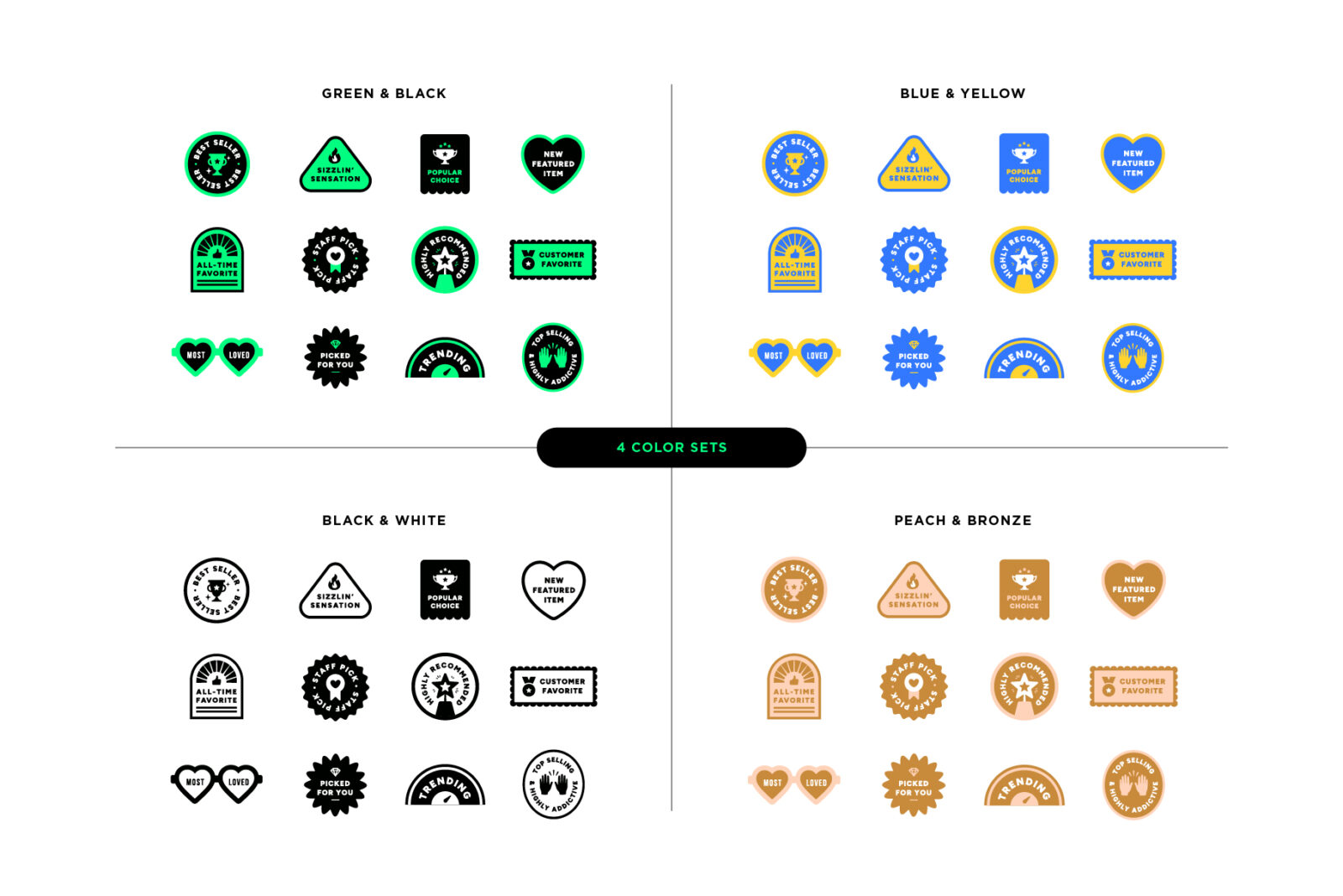 Crowd Favorites Digital Stickers - sungandco.com